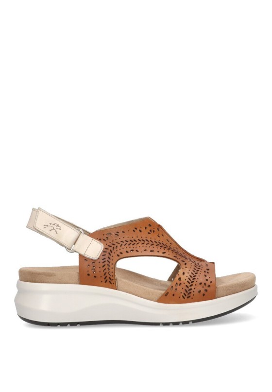Sandalia FLUCHOS f1481 cuero - Luna Calzados y Complementos