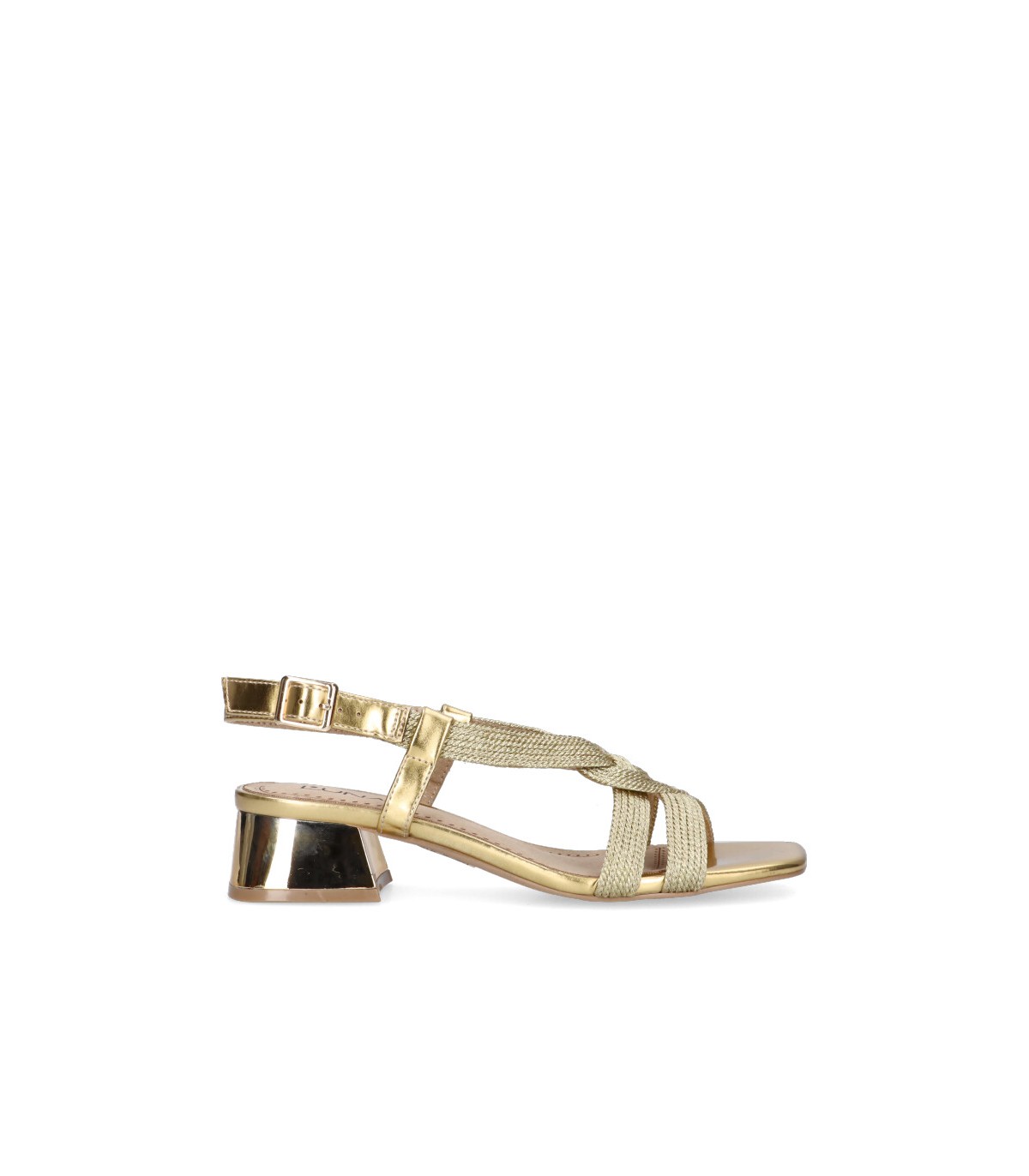 Sandalia LUNA TREND m4245 oro - Luna Calzados y Complementos
