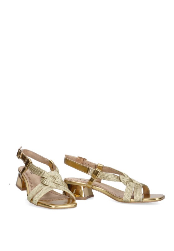 Sandalia LUNA TREND m4245 oro - Luna Calzados y Complementos