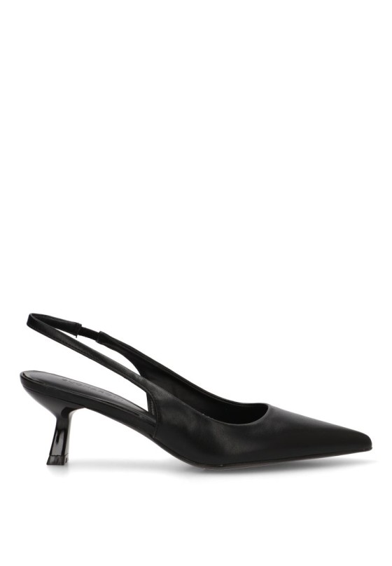 SALON CON TACÓN MEDIO BS5480, BUONAROTTI, MUJER, NEGRO