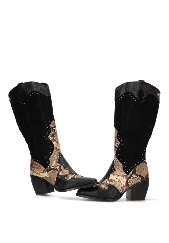 BOTA CAMPERA 63710, MARIA MARE, MUJER, NEGRO